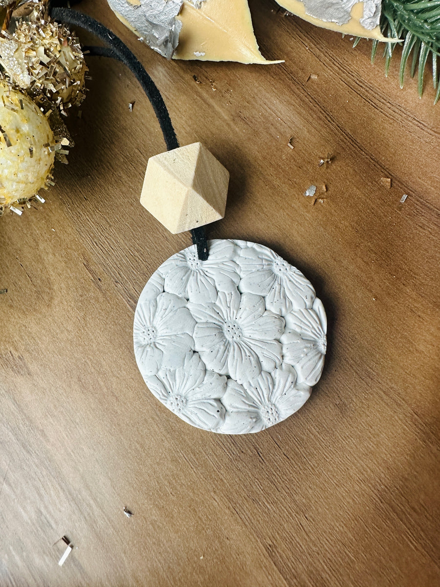 Snowy Petals Ornament – El & Gray Design